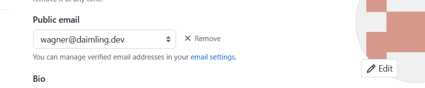 Public e-mail isn't shown · community · Discussion #48609 · GitHub