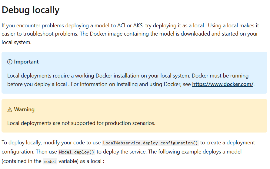 Debug locally · Issue #42400 · MicrosoftDocs/azure-docs · GitHub
