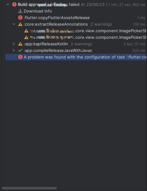 Workvalidationexception On Add To App Project For Task Flutter