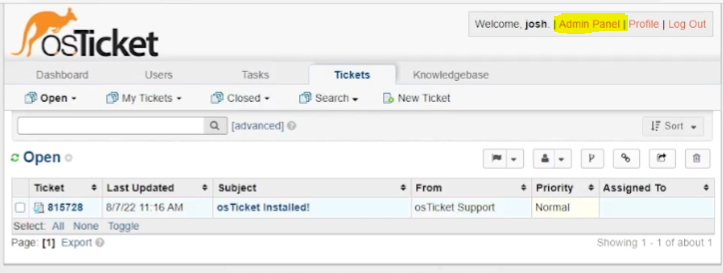 GitHub - FLATOPA/osTicket-Post-Installation-Configuration