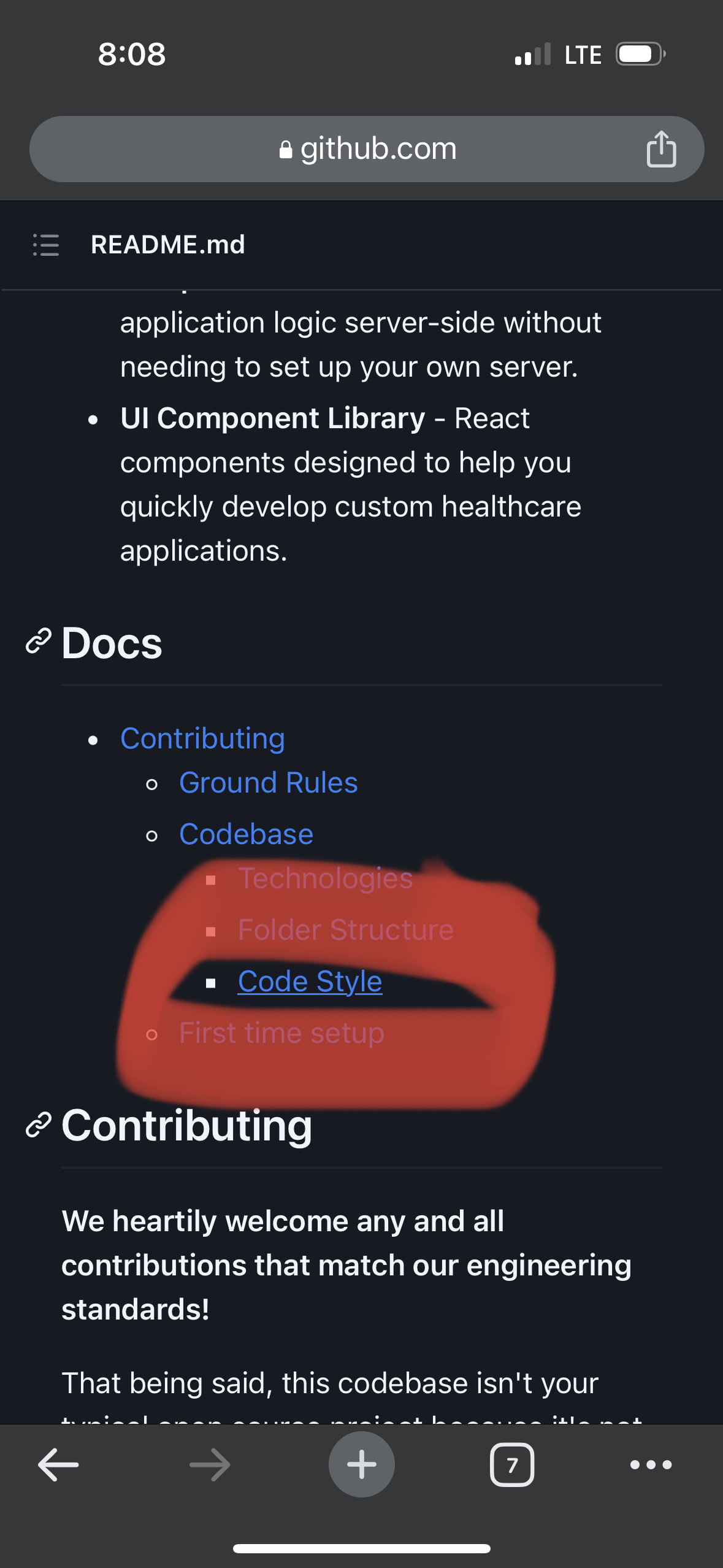 Code style link from top level readme is not working · Issue #2168 · medplum/medplum · GitHub