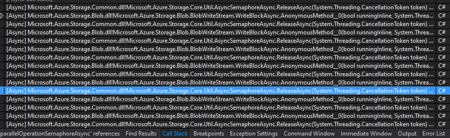 Blob Upload Results In Excessive Memory Usageleak · Issue 894 · Azureazure Storage Net · Github