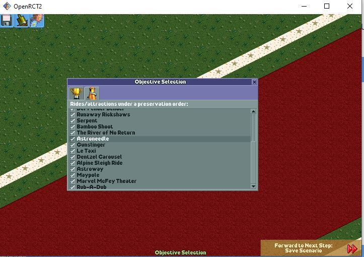 Convert Saved Game to Scenario · Issue #20882 · OpenRCT2/OpenRCT2 · GitHub