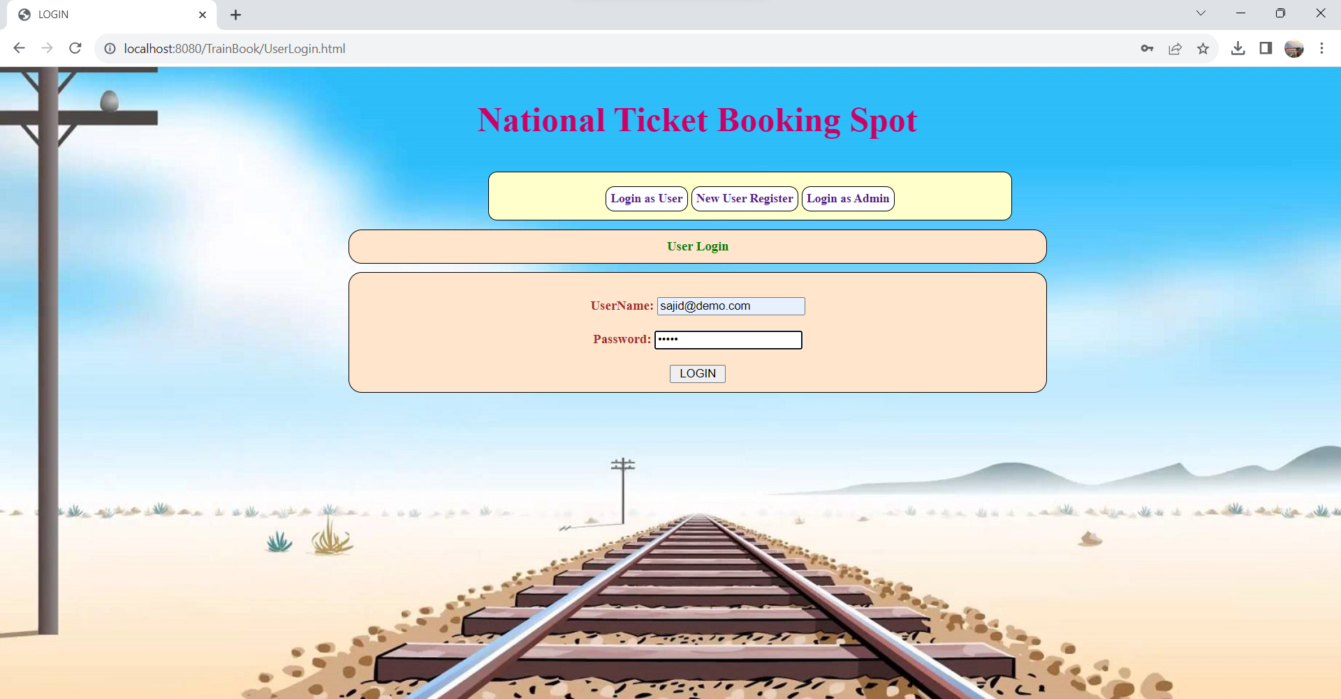 GitHub - sajidshamim99/Train-ticket-reservation-system: A user-friendly ...