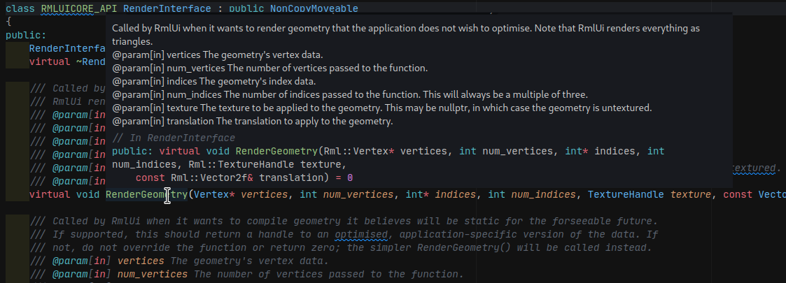 Show documentation comments of parent class/interface methods · Issue #176866 · microsoft/vscode ...