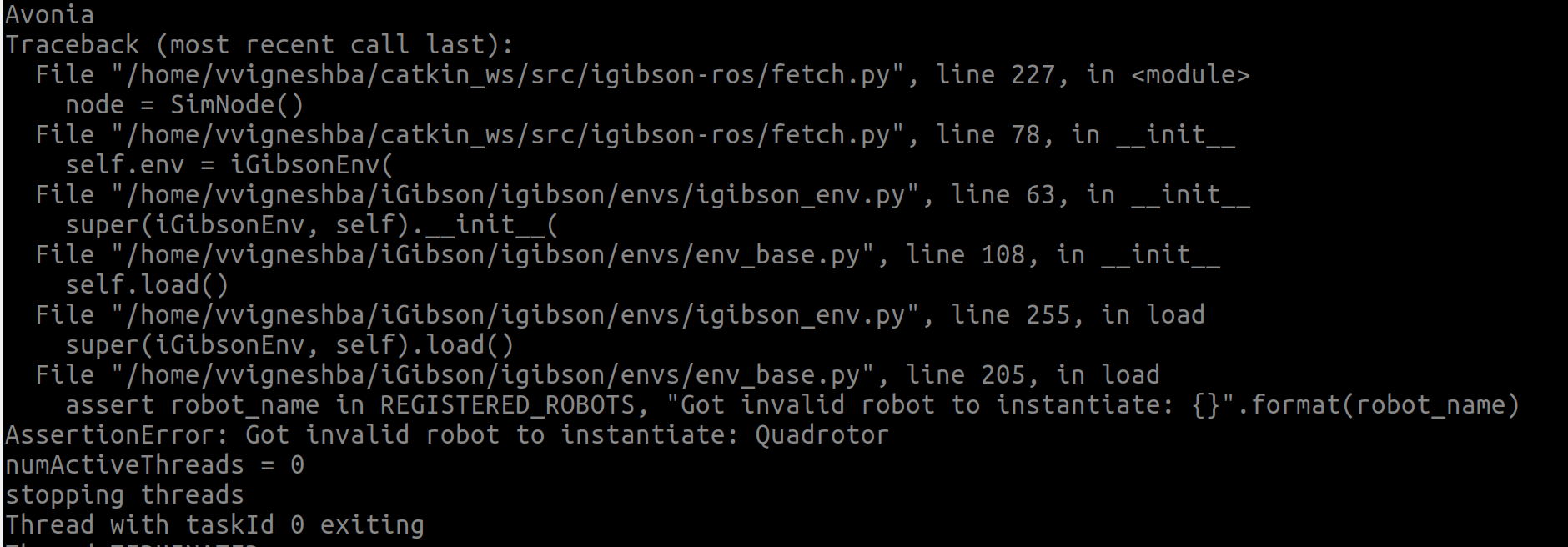 Could you please update your tutorial for ros integration? · Issue #179 · StanfordVL/iGibson ...