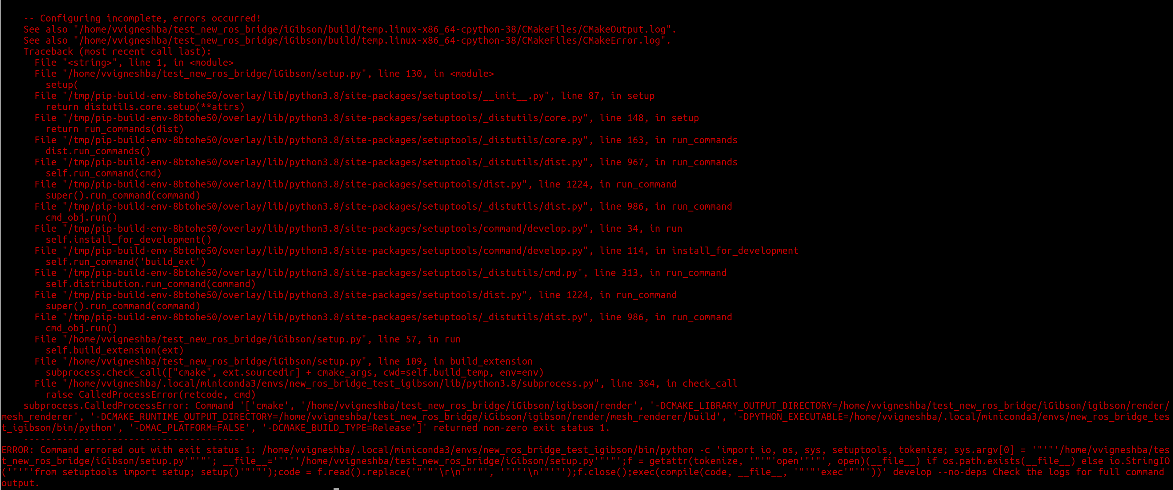 Could you please update your tutorial for ros integration? · Issue #179 · StanfordVL/iGibson ...