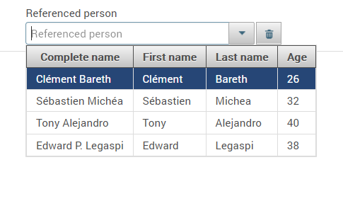 [Meveo GUI] Entity reference dropdown - display the 3 first summaries columuns · Issue #397 ...