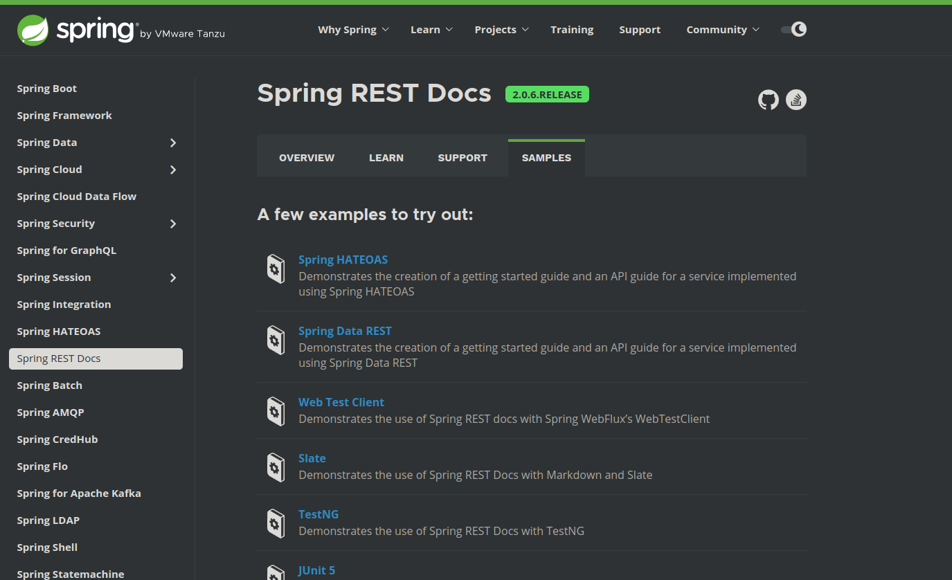 Documentation Links Are Outdated · Issue 865 · Spring Projectsspring Restdocs · Github 4079
