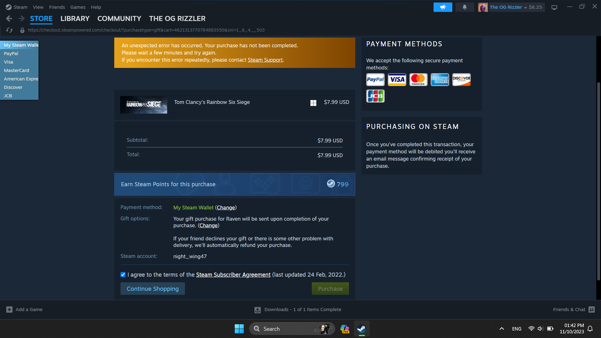Steam scammed me for my intire wallet balance · Issue #12754 ...