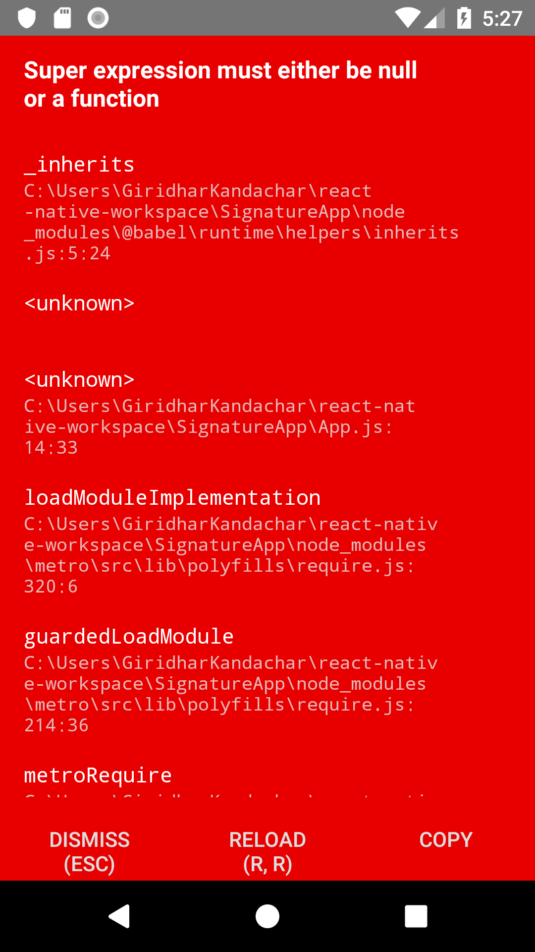 Super expression must be null or a function error · Issue #38 ...