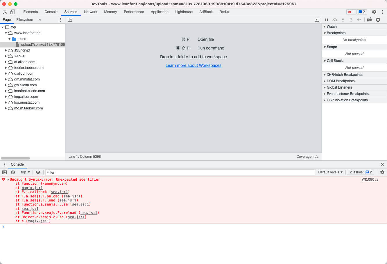 添加svg图标到项目中失败 · Issue #2152 · thx/iconfont-plus · GitHub
