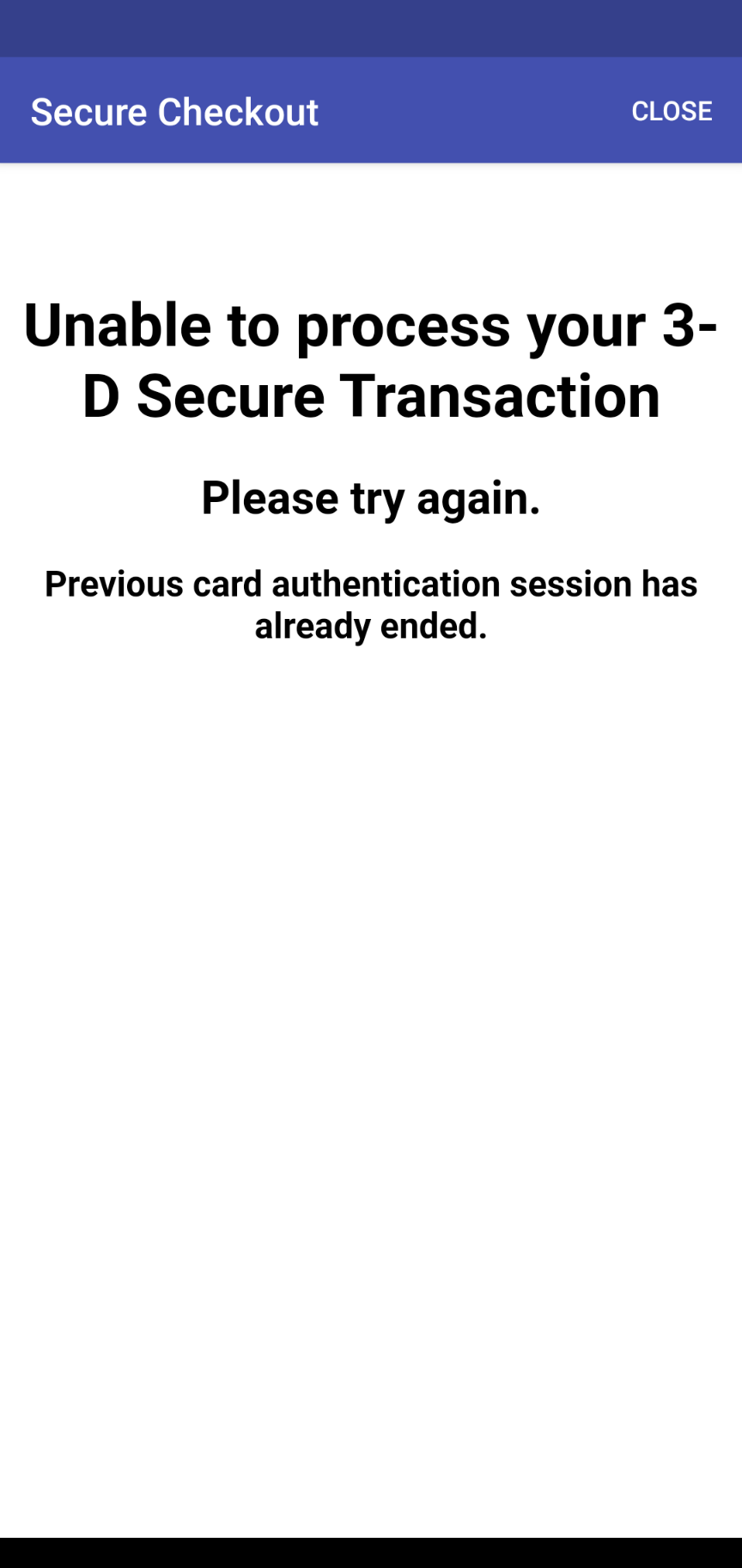 3D Secure Webview is destoyed when leaving the app · Issue #3290 · stripe/stripe-android · GitHub