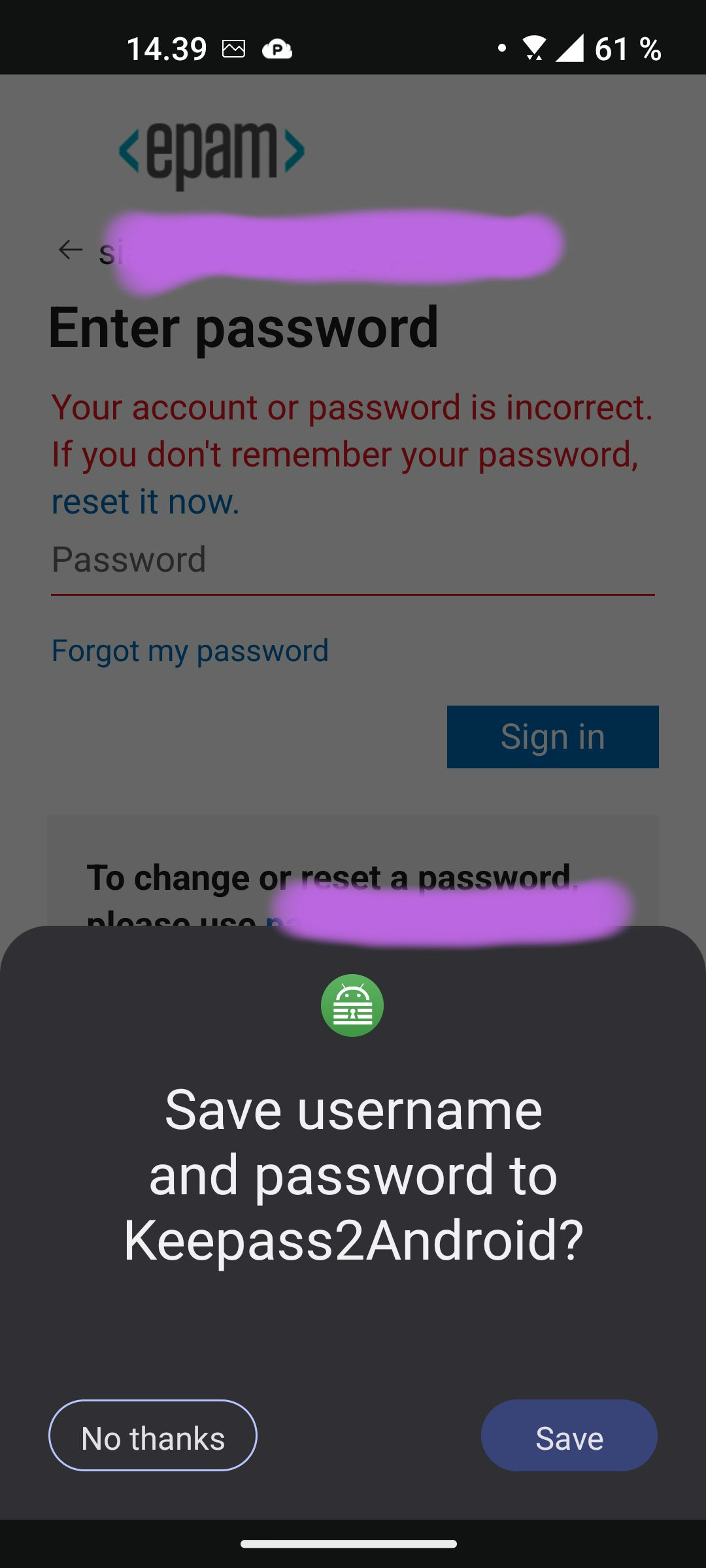v1.09e-r4 still crashes at saving creds · Issue #2269 · PhilippC/keepass2android · GitHub