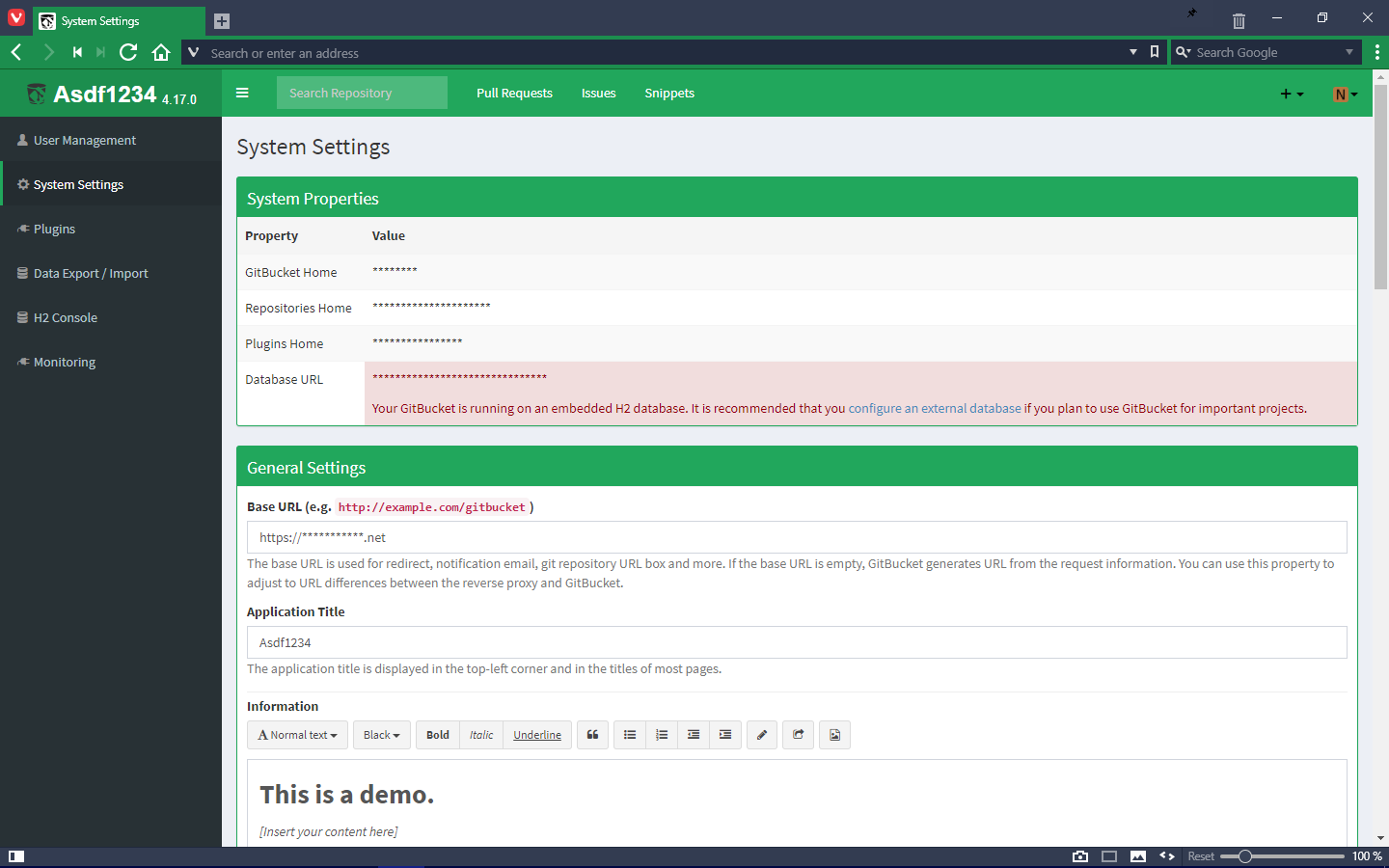 customizing the main page · Issue #1136 · gitbucket/gitbucket · GitHub