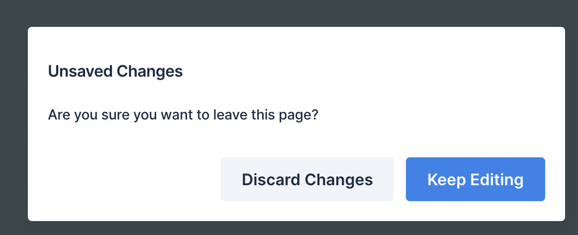 Discard changes modal does not get closed · Issue #3300 · directus ...
