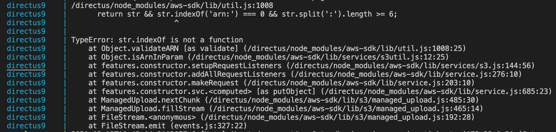 Error while uploading files to minio (s3) · Issue #5633 · directus/directus · GitHub