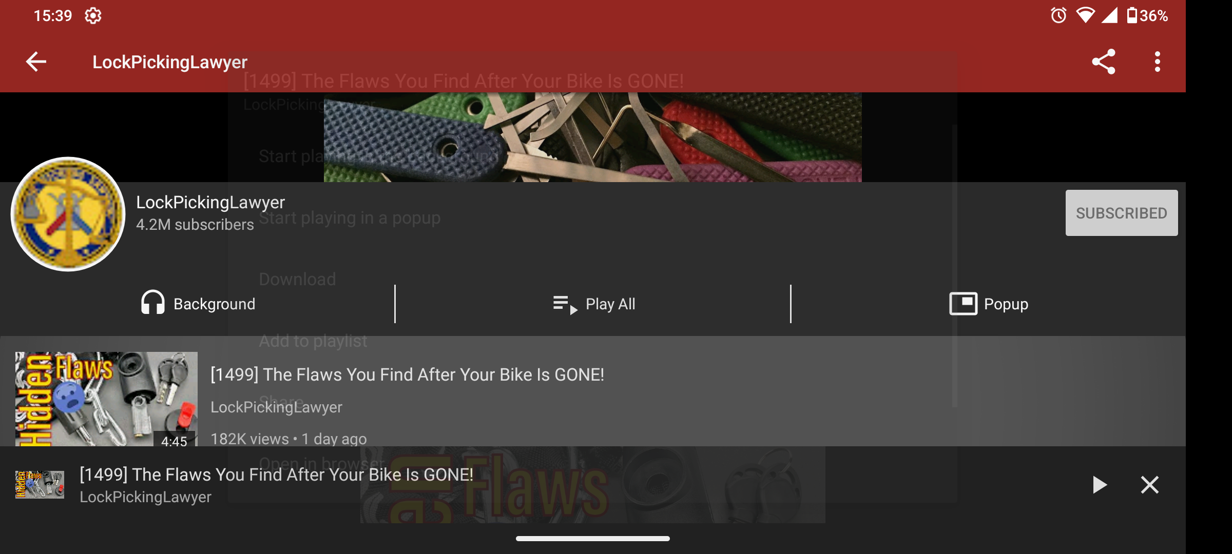 immersive fullscreen is gone · Issue #9799 · TeamNewPipe/NewPipe · GitHub
