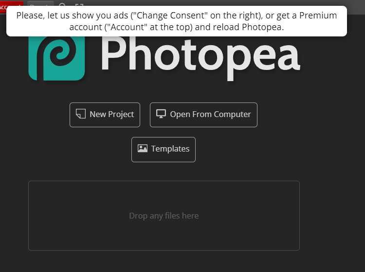 Issue with changing consent · Issue #6098 · photopea/photopea · GitHub