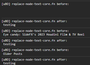 `replace-node-text` scriptlet nodeName argument not working correctly. · Issue #2868 ...