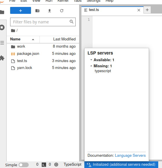 Installing In A Docker Image · Issue 942 · Jupyter Lspjupyterlab Lsp