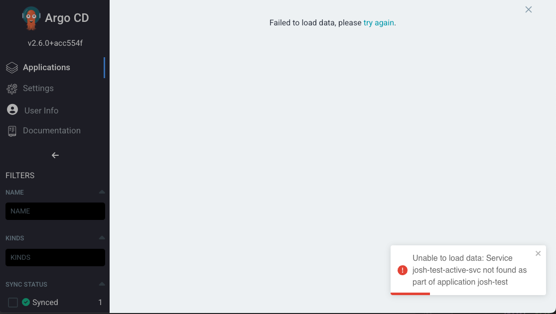 argo-cd 2.6: UI fails to load resource-details sliding panel when resource hasn't been created ...