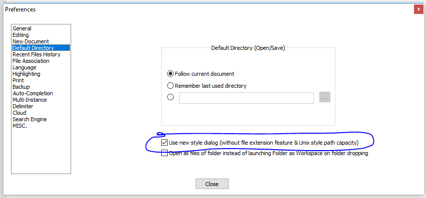 Open file doesn't incude extension, and wants to create new txt file. · Issue #4349 · notepad ...