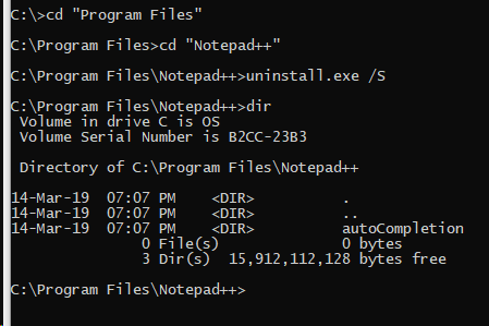 Error when running a silent install · Issue #5396 · notepad-plus-plus ...