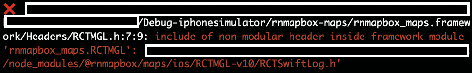 Build Failed: Non-Modular Headers · Issue #1988 · rnmapbox/maps · GitHub