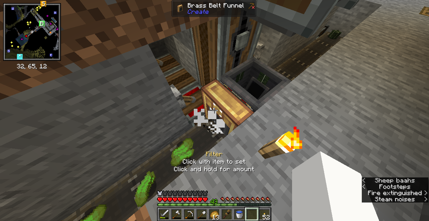 Unable to input items into basins using brass funnels · Issue #5645 · Creators-of-Create/Create ...