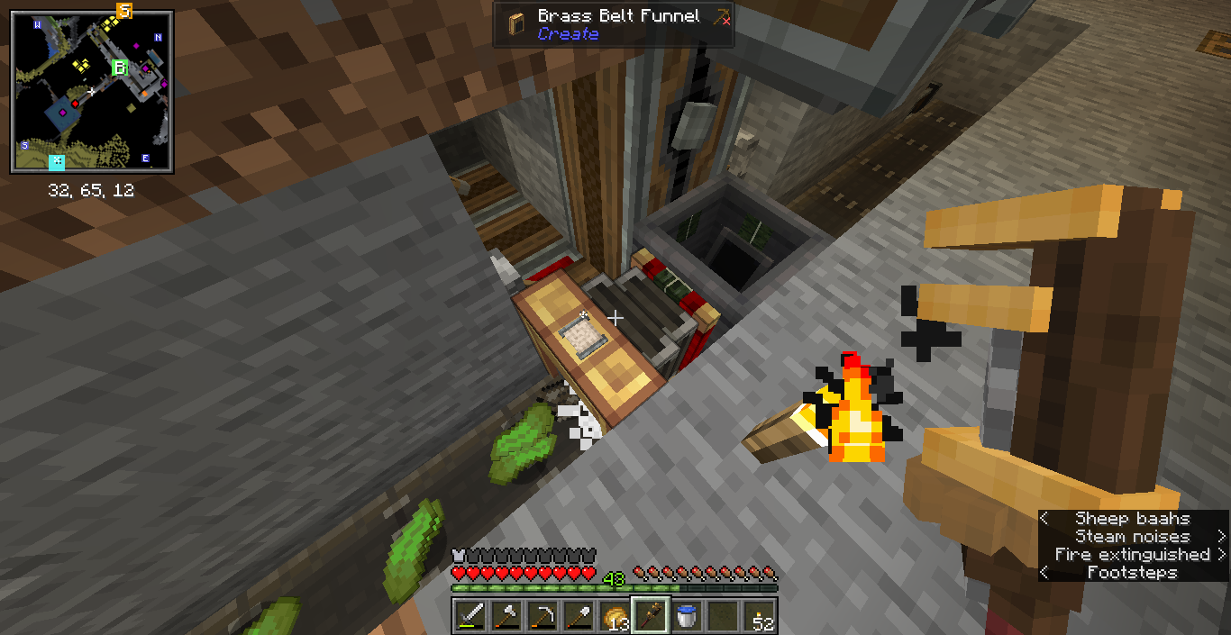 Unable to input items into basins using brass funnels · Issue #5645 · Creators-of-Create/Create ...