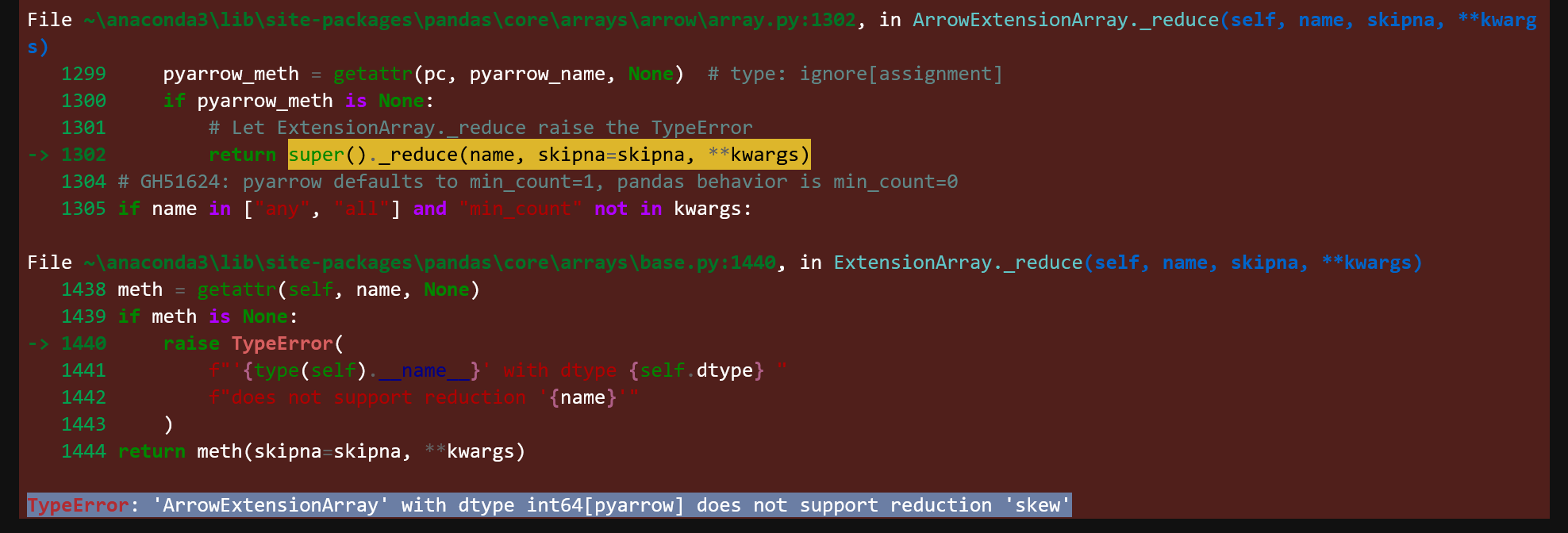 Dtale.show() error with pyarrow backed pandas dataframe? · Issue #823 · man-group/dtale · GitHub