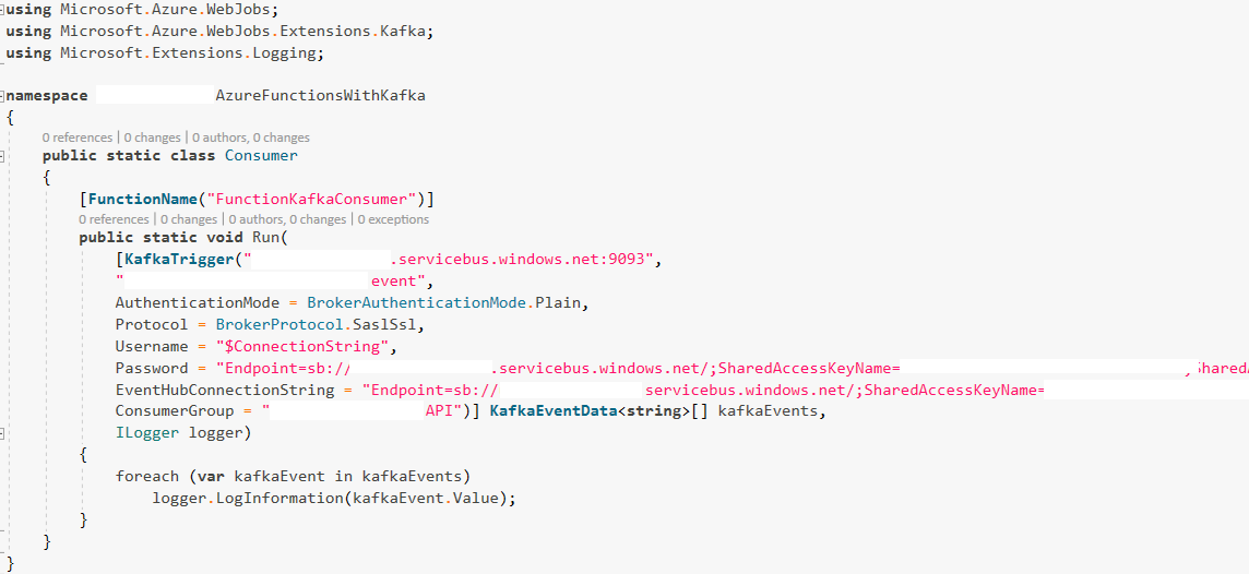 Can I Use Sharedaccesskey To Connect To The Broker Eventhubs · Issue 132 · Azureazure