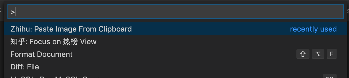 mac平台，粘贴图片没有快捷键 · Issue #59 · niudai/VSCode-Zhihu · GitHub
