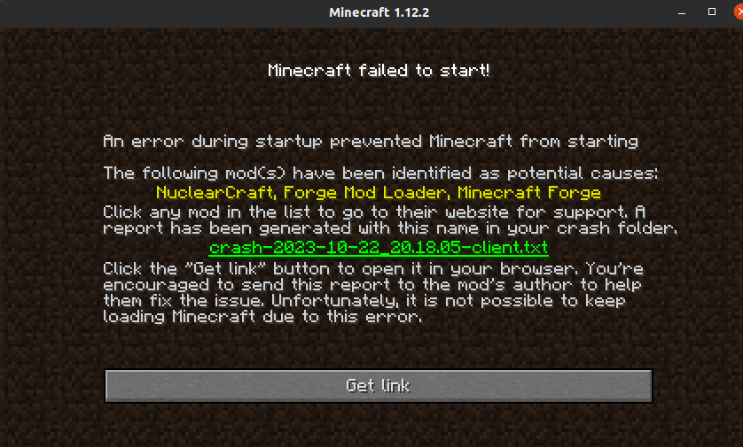 game crashes while loading nuclearcraft · Issue #991 · Nomifactory/Nomifactory · GitHub
