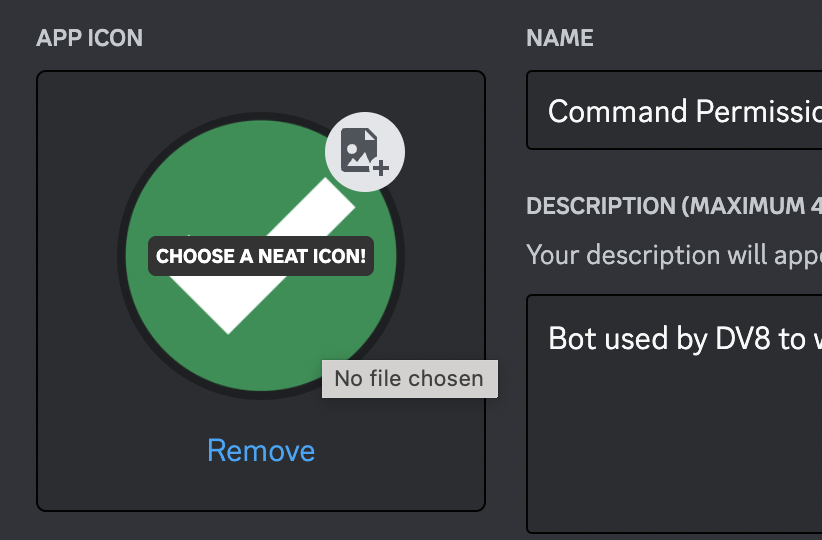 Despite Having Photos Uploaded And Set For App And Bot Pfps Alt Text On Them Show No File 6252