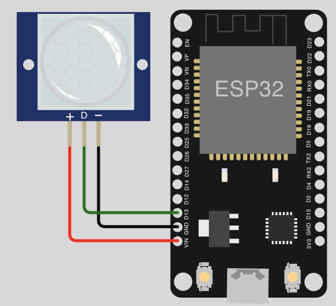 Github Agente47m Esp32 Motion Sensor Pequeño Proyecto Donde Se Utiliza Un Sensor De
