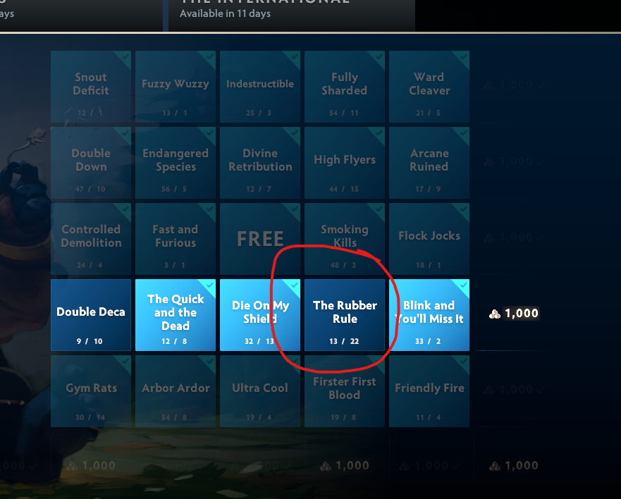 Bingo in TI compendium · Issue #12832 · ValveSoftware/Dota2-Gameplay · GitHub