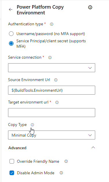 Copy environment task timeout, auditdata · Issue #515 · microsoft/powerplatform-build-tools · GitHub