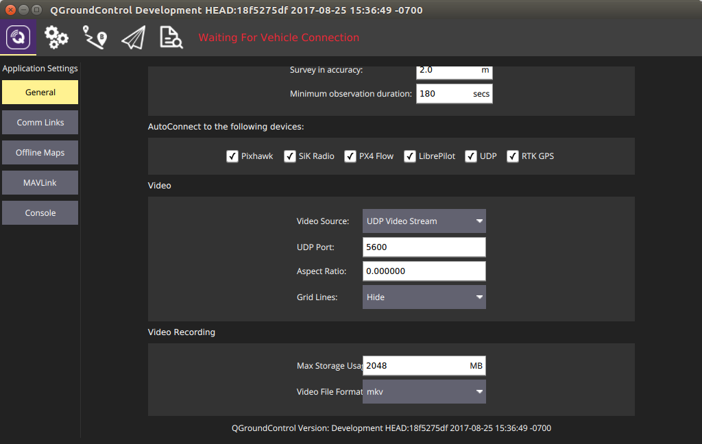 Guided settings not visible · Issue #6980 · mavlink/qgroundcontrol · GitHub