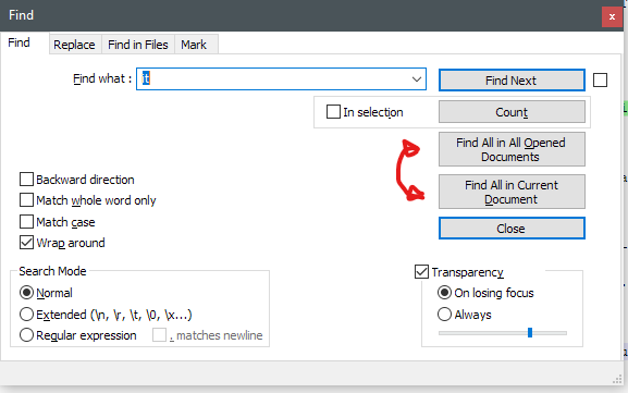 Order of Find All / Replace All buttons · Issue #8213 · notepad-plus-plus/notepad-plus-plus · GitHub