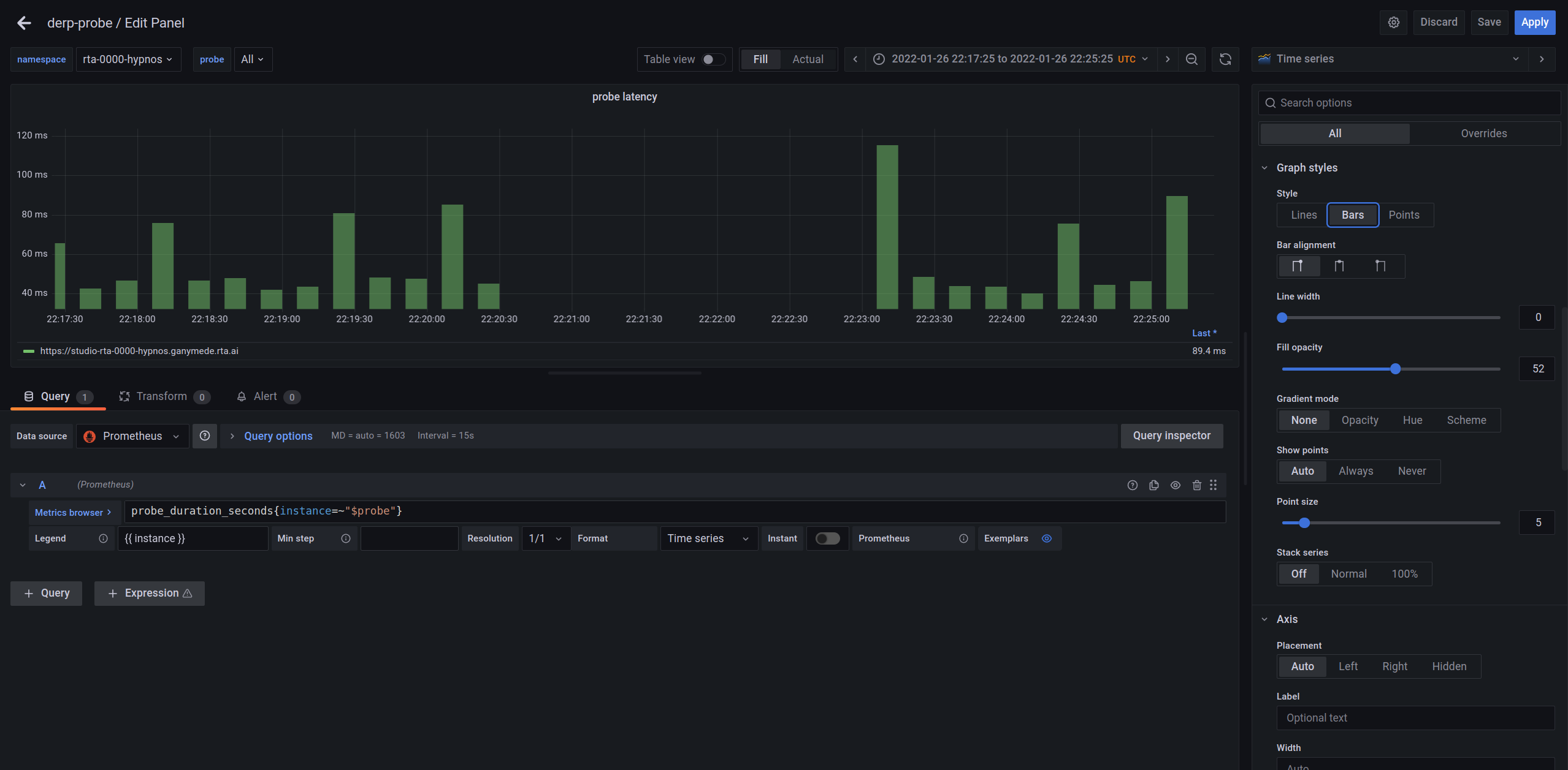 time series: Connect null values does not work at all or enforces 'always' value · Issue #44513 ...