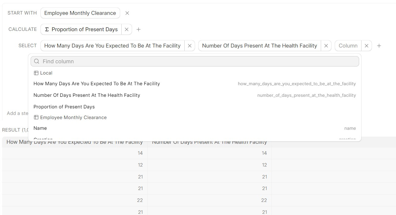 Unable to select calculated field on Visual query · Issue #182 · frappe/insights · GitHub