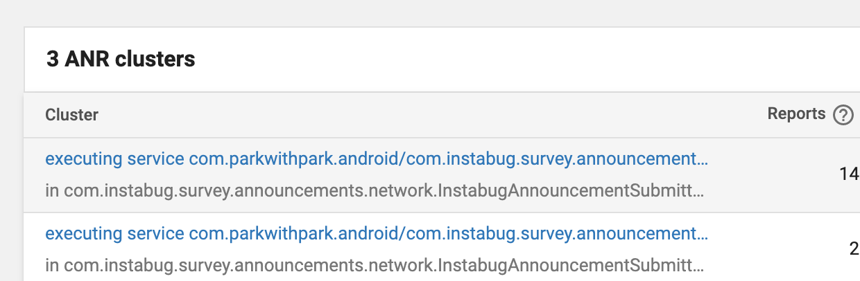 ANR Triggered by InstabugAnnouncementSubmitterService · Issue #226 · Instabug/Instabug-Android ...