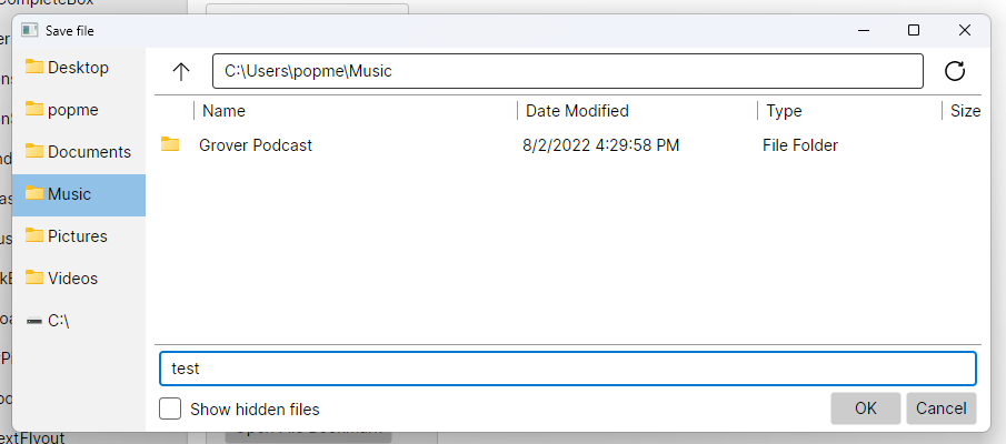 ManagedFileChooser issues · AvaloniaUI Avalonia · Discussion #11540 ...