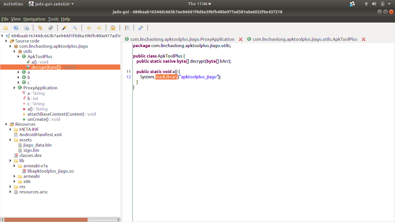 New version of packer Jiagu (ApkToolPlus) · Issue #97 · rednaga/APKiD · GitHub
