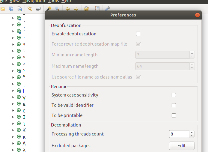 Wrong Characters on DexGuarded Classes Names · Issue #584 · skylot/jadx · GitHub
