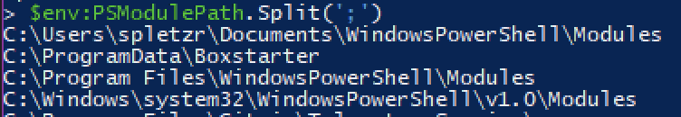 Get Installedmodule Returns No Results When Mydocuments Is In The Onedrive Folder · Issue 41