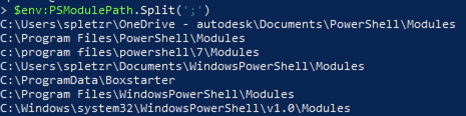 Get-InstalledModule returns no results when MyDocuments is in the OneDrive folder. · Issue #41 ...
