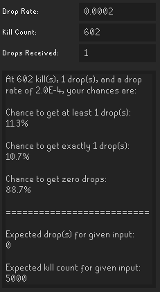 The drop rate on the wiki doesn't reflect the input drop rate · Issue ...